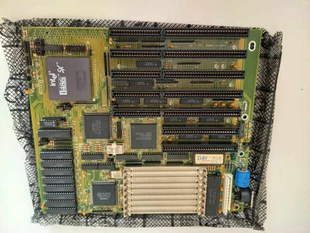 VINTAGE MOTHERBOARD AMI 486SX BIOS Intel i486 SX Contaq 82C592 £42.32 ...