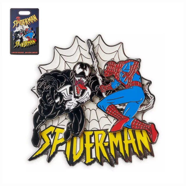 DISNEY THE ANIMATED Series Spider-Man & Venom Pin Limited Release £13. ...