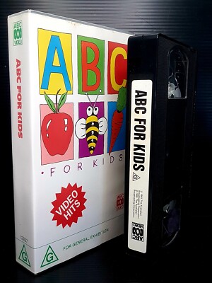 ABC FOR KIDS - VIDEO HITS - VHS $29.95 - PicClick AU