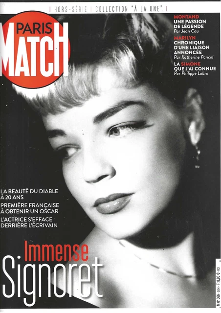 PARIS MATCH-HORS SERIE-COLLECTION A LA UNE-mars 2025-Simone SIGNORET ...