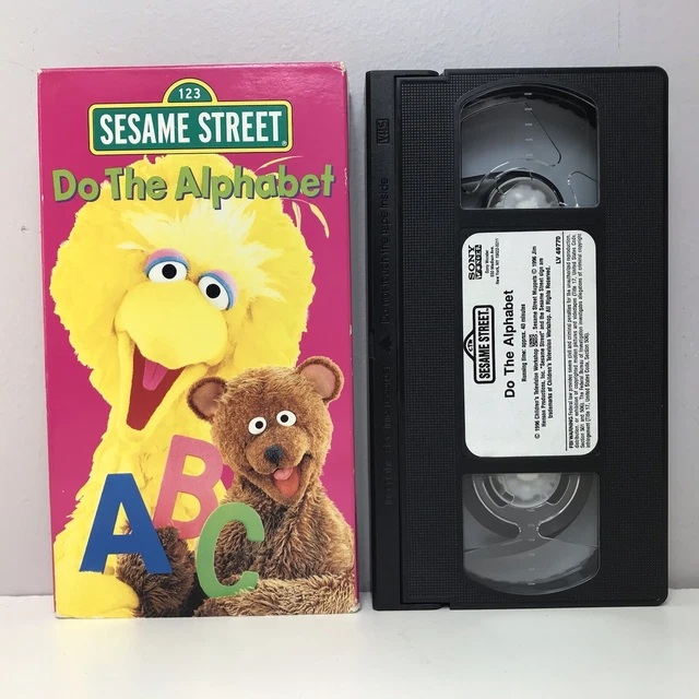 SESAME STREET DO the Alphabet VHS Video Tape Kids Educational Learning ...