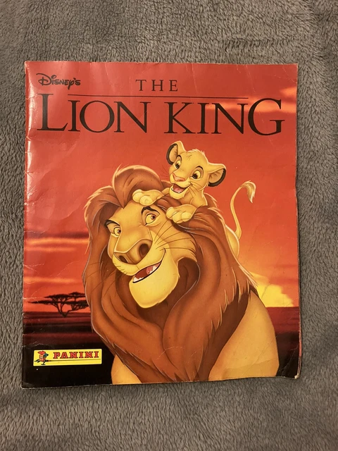 THE LION KING Disney Panini Sticker Album Complete £9.99 - PicClick UK