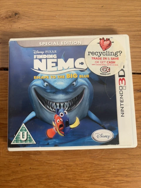 FINDING NEMO ESCAPE to the Big Blue (Nintendo 3DS) Game £4.99 - PicClick UK