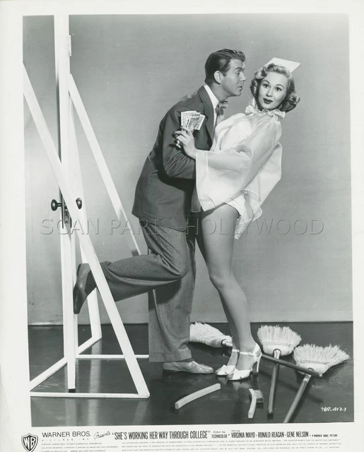 VIRGINIA MAYO SHE'S Working Her Way Through College 1952 Photo Original ... VIRGINIA MAYO SHE'S Working Her Way Through College 1952 Photo Original ...