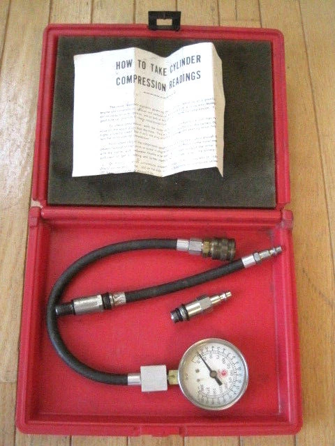 MATCO TOOLS COMPRESSION TESTER KIT CT-65 (3) Pcs. Plus Case - U.S.A ...