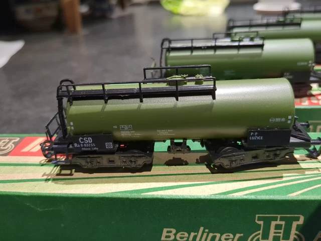 BTTB TT GAUGE Scale 1:120 Csd Green Bogie Tank Wagon Boxed 5412 £19.99 ...