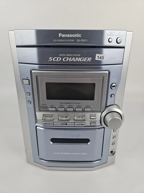 PANASONIC SA-PM11 CD Stereo System Silver £19.43 - PicClick UK