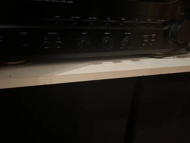 OCCASION, TESTÉ OK : Ampli DENON PMA-480R avec 2 grande baffle qui vont ...
