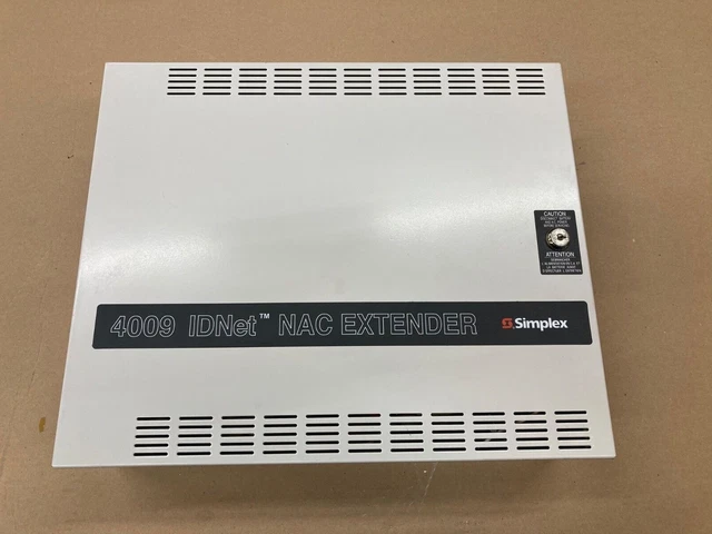 SIMPLEX 4009 IDNET NAC Extender with class A adapters $479.00 - PicClick