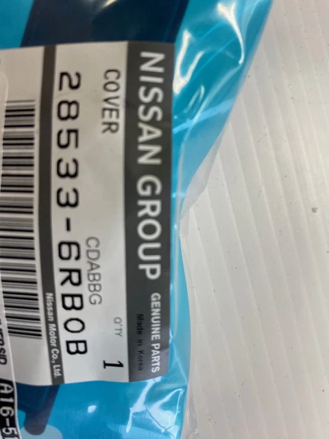 GENUINE NISSAN COVER Sensor Housing 28533-6RB0B $15.00 - PicClick CA