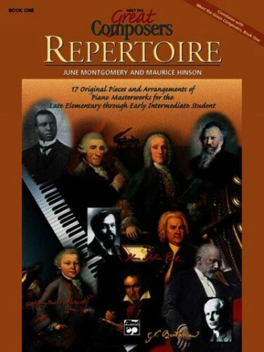 MEET THE GREAT Composers, Bk 1: Repertoire (Learning Link) by Maurice ...