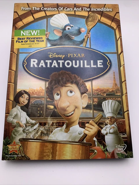 DVD RATATOUILLE - Disney Pixar Film Commedia Animata 2007 - Regione 1 ...