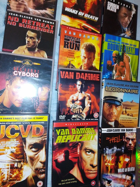 JEAN CLAUDE VAN damme dvds. Kickboxer, JCVD etc. Nice set. Van Damme. £ ...