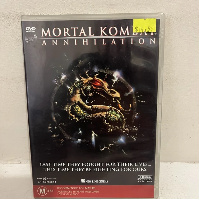 MORTAL KOMBAT-ANNIHILATION (DVD, 1997) $6.99 - PicClick AU