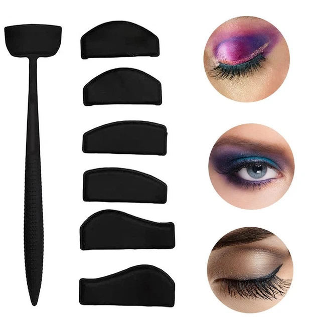 CREASE LINE KIT Lazy Eyeshadow Stamp Crease Cut Crease Eyeshadow Molds ...