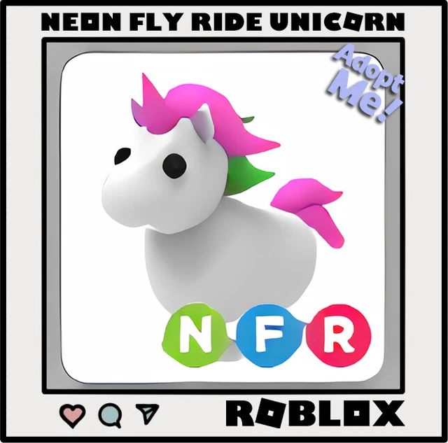 ROBLOX ADOPT ME - Licorne Neon Fly Ride EUR 5,62 - PicClick FR