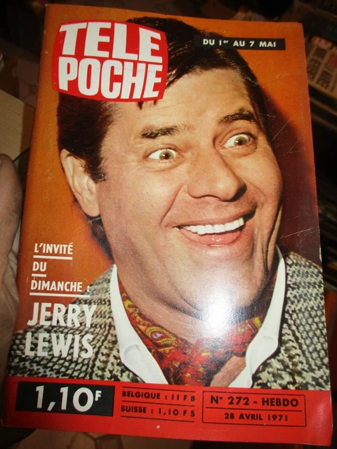 MAGAZINE TELE POCHE 1971 num 272 jerry lewis EUR 9,99 - PicClick FR