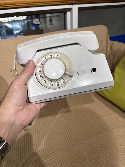 ROTARY TELEPHONE.VINTAGE USSR.OLD Disk.1980s.Purple Colour.Soviet. £22. ...