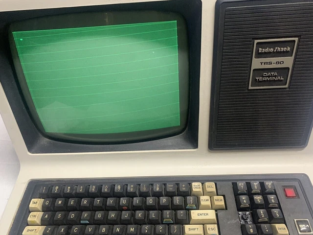 VINTAGE RADIO SHACK Tandy TRS-80 Model DT-1 Terminal Data for Computer ...