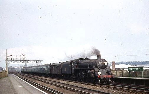 ORIGINAL COLOUR SLIDE of 75078 BR Standard steam loco £4.99 - PicClick UK