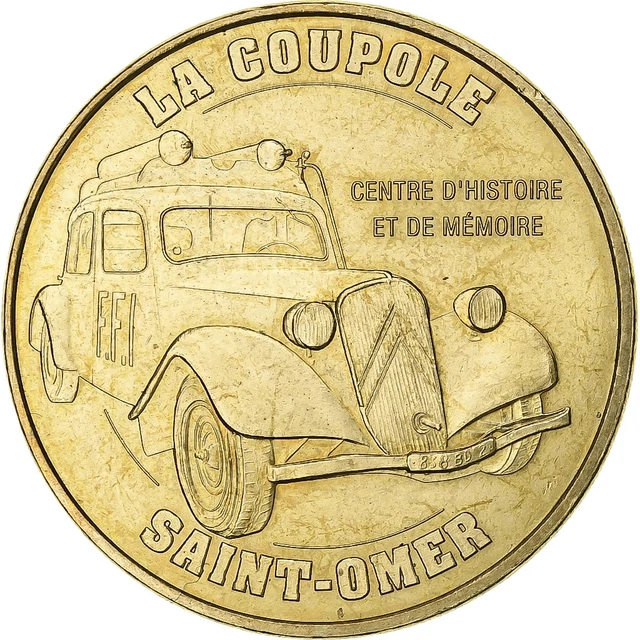FRANCE, JETON, HELFAUT - La coupole n°3, 2010, Cupro-nickel Aluminium ...