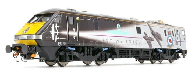 HORNBY R30166 VTEC Class 91 91110 Battle of Britain Memorial Flight OO ...