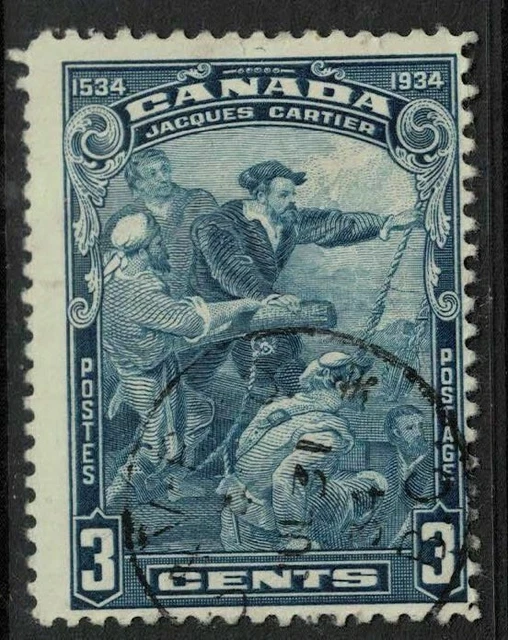 CANADA STAMPS - 1934 Jaques cartier landing - scott 208 - used sg332 £0 ...