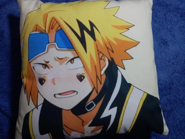 MY HERO ACADEMIA Denki Kaminari Anime Soft Plushie Pillow Cushion £12. ...
