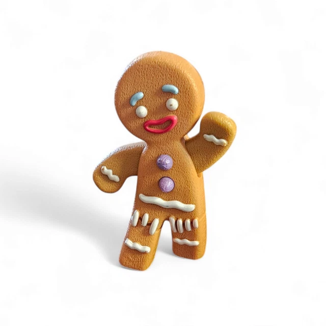 2007 MCDONALD'S HAPPY Meal Shrek GINGY Gingerbread Man Talking Toy ...