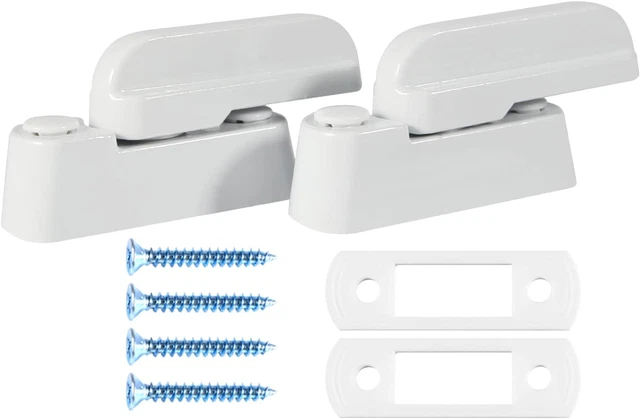 WINDOW LOCKS 2 PCS Upvc Door Security Sash Jammer Home Security Door ...