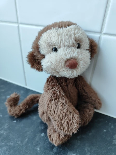 JELLYCAT RARE MEDIUM floppy Nugget Monkey Teddy Plush £84.99 - PicClick UK
