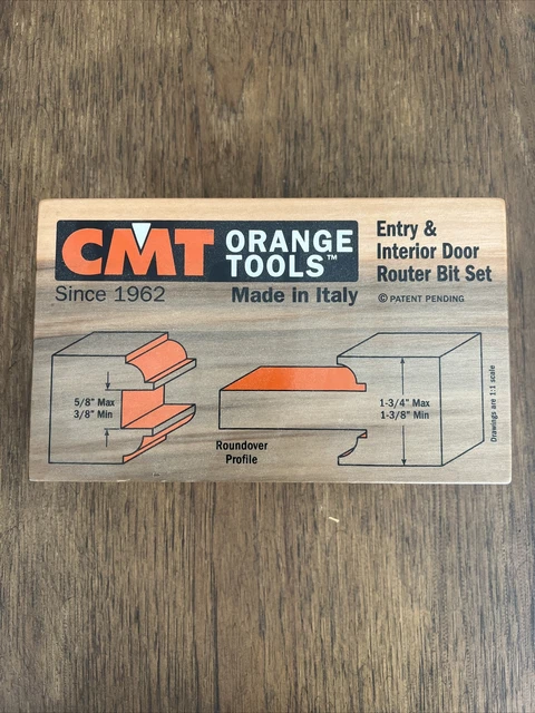 CMT ORANGE TOOLS Entry and Interior Door Router Bits $175.00 - PicClick
