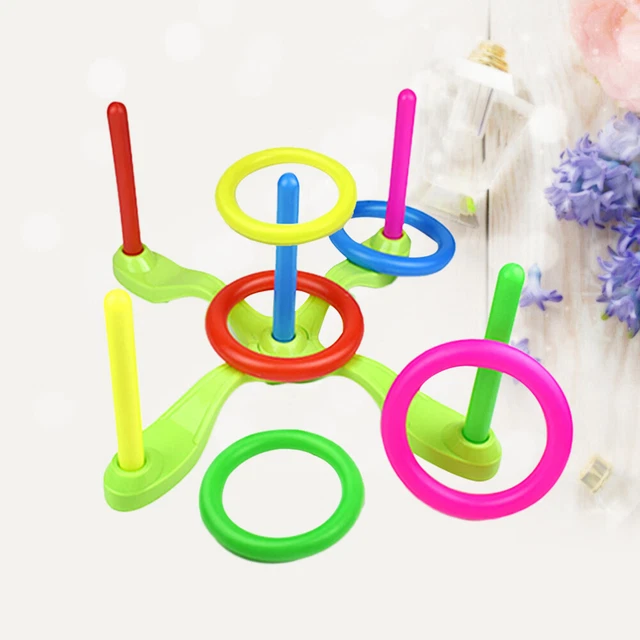 RING THROWING GAME Outdoor Games for Kids Toss Puzzle Toys Boys' Presents £10.99 - PicClick UK