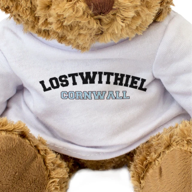 LOSTWITHIEL, CORNWALL - Teddy Bear - Cute Cuddly Soft - Cornish Gift ...