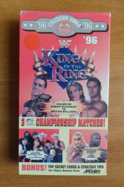 WWF KING OF The Ring 1996 VHS Coliseum Video Tested WWE £64.80 ...