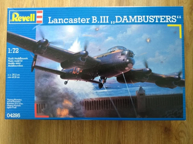 REVELL LANCASTER BOMBER 1/72 Dambusters Model Kit - unopened £20.00 ...