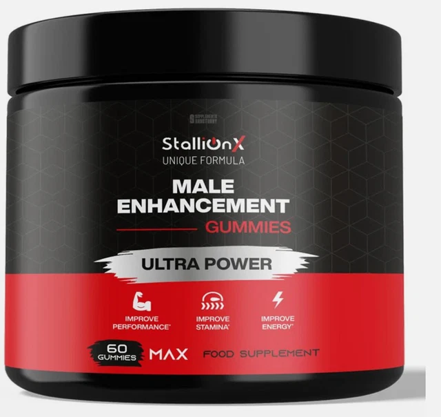 STALLION X , 60 Gummies, Supports performance, Max Serving , Boost ...