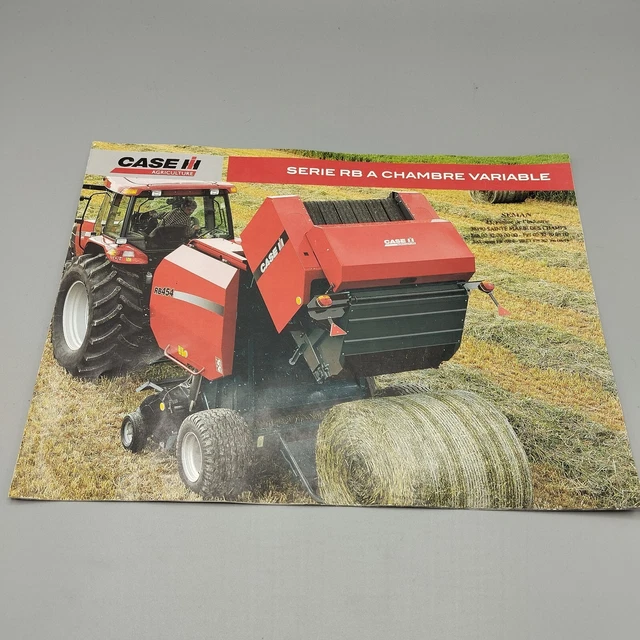 BROCHURE AGRICOLE_CASE IH_SERIE RB/ Frais de Ports OFFERTS EUR 9,00 ...