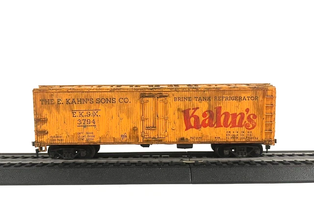 MANTUA HO SCALE Kahn's Model Railroad Train Brine Tank Reefer 3794 ...