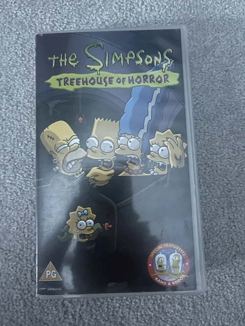 THE SIMPSONS TREEHOUSE Of Horror (Animated) (VHS/SUR, 2002) £5.00 ...