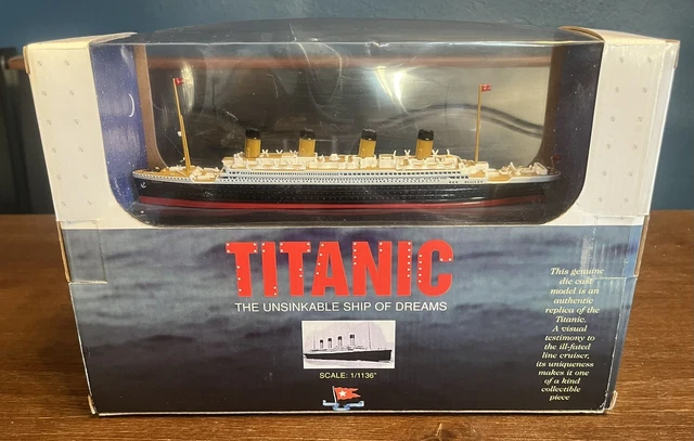 1998 CLAYTON COLLECTION Titanic The Unsinkable Ship Of Dreams Scale: 1/ ...