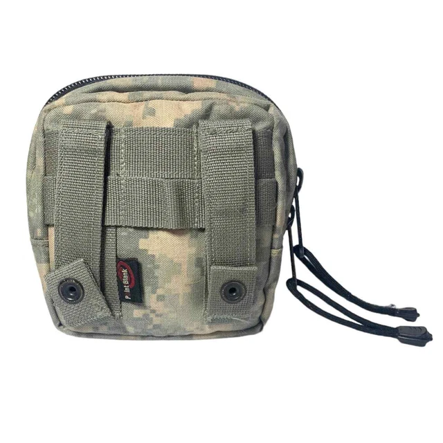 POINT BLANK TACTICAL Pouch Belt Loops 2 Zip Digi Camo XL Reflective ...