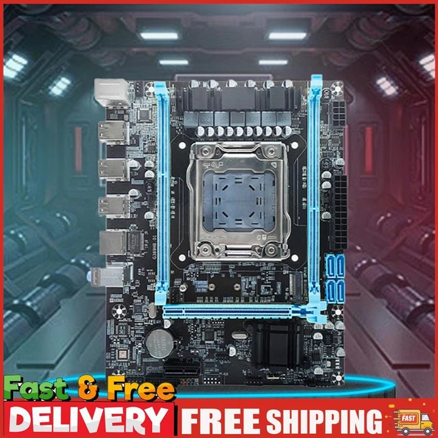 X79 PC MOTHERBOARD 1000 Mbps LAN Onboard LGA2011 Micro-ATX Motherboard ...