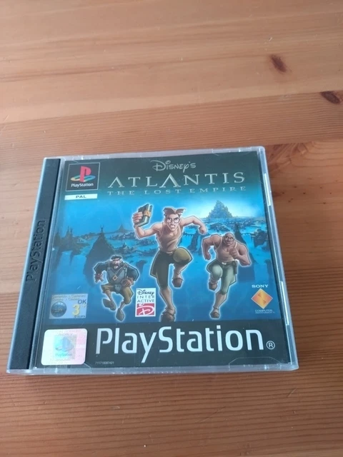 DISNEY'S ATLANTIS: THE Lost Empire - PlayStation 1 PS1 Game and manual ...