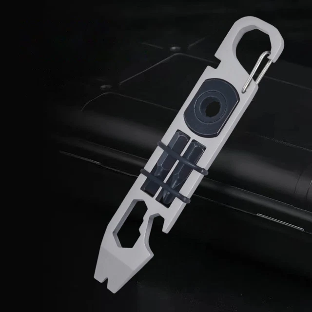 MULTI-TOOL SCREWDRIVER CROWBAR Opener Portable Outdoor Ratchet Crowbar ...