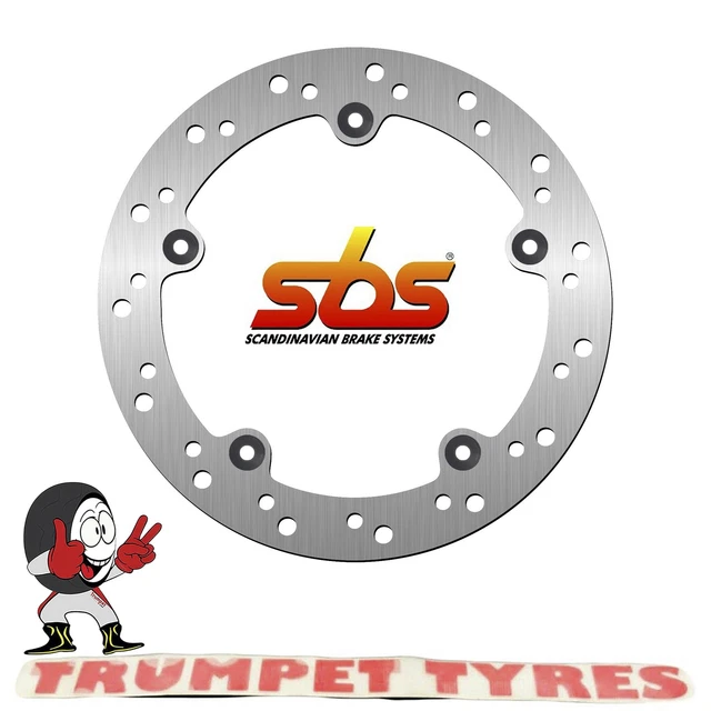 BMW R 1150 RT (With Integral ABS) 01 - 06 SBS Rear Brake Disc OE ...