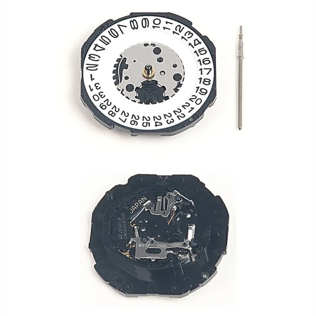 768 HZ FREQUENCY Date At 3 Quartz Watch Movement PC32A w/ Winding Stem ... 768 HZ FREQUENCY Date At 3 Quartz Watch Movement PC32A w/ Winding Stem ...