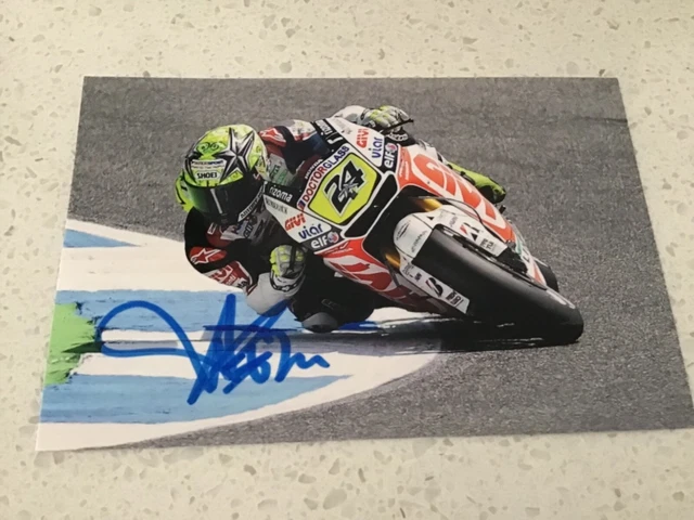 RARE MOTORCYCLE RACER rider signed photo, ORIGINAL,HONDA, MOTOGP ...