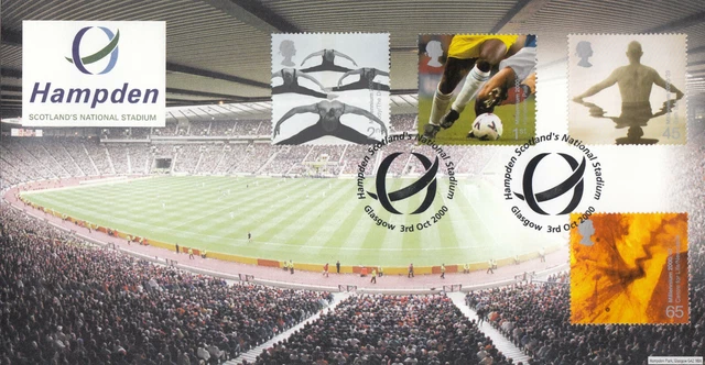 (97030) GB BRADBURY FDC Body & Bone Hampden Glasgow 2000 £14.98 ...