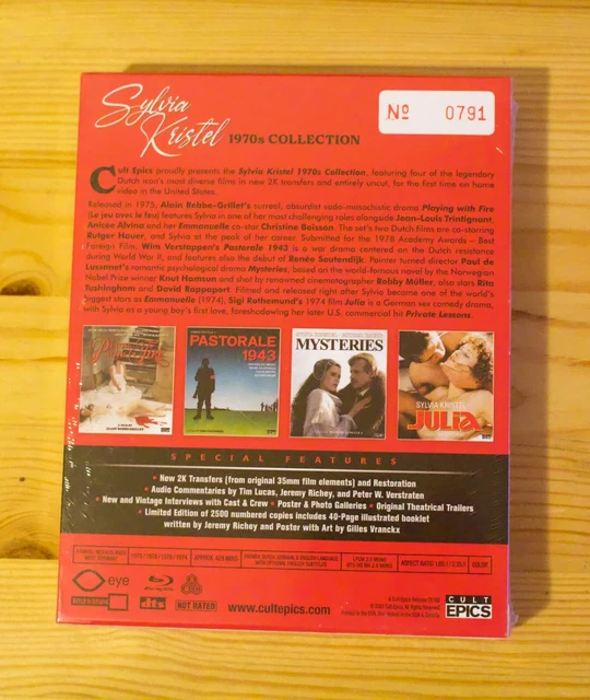 SYLVIA KRISTEL 1970S Collection Blu-ray Cult Epics Limited Edition Brand New $79.99 - PicClick CA